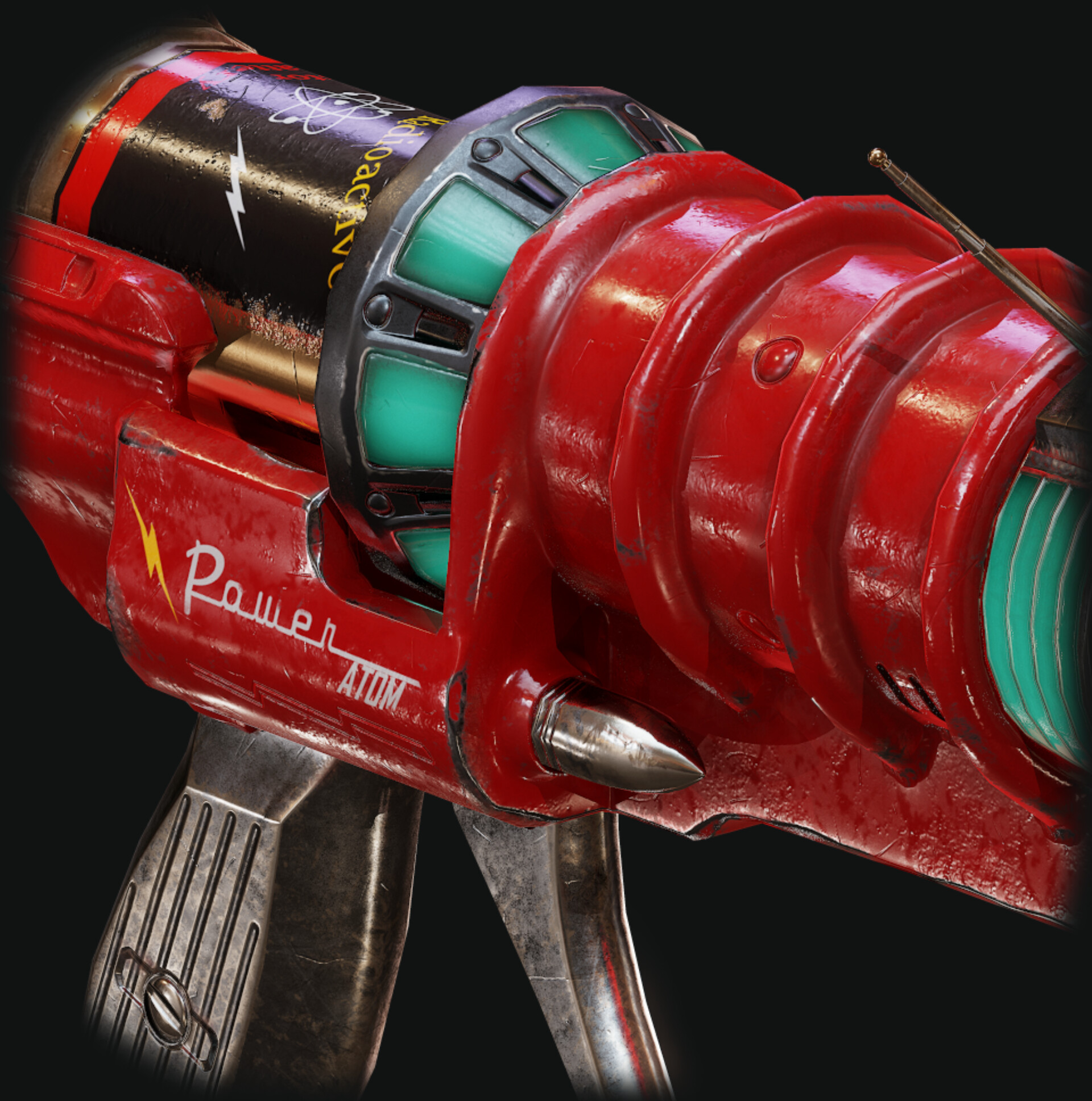 ArtStation - Atomic Blaster