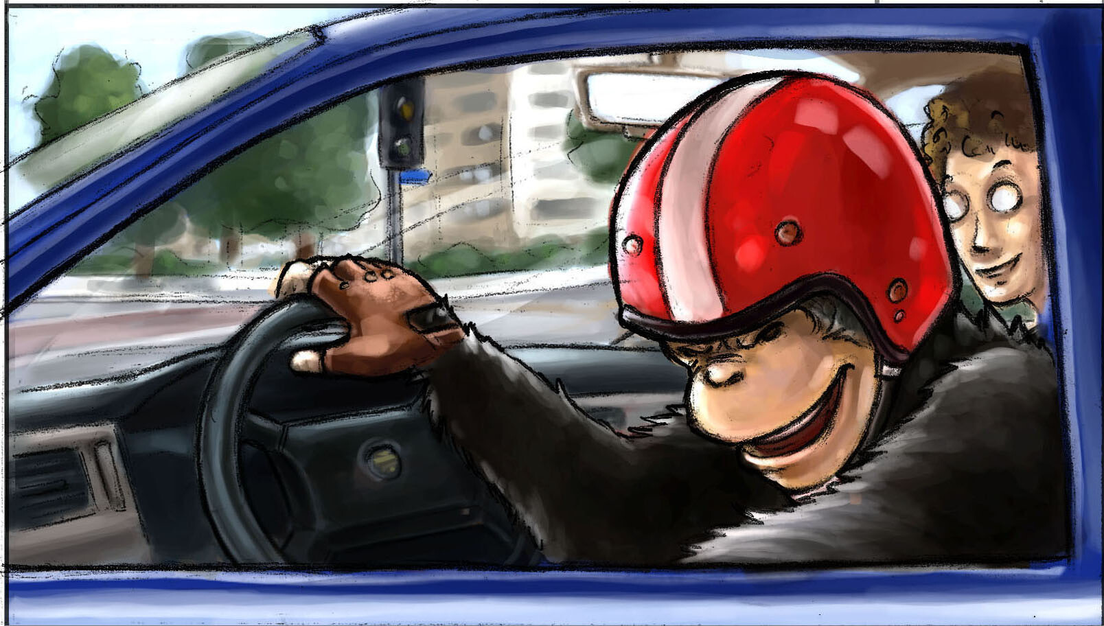 ArtStation - Trunk Monkey (Presentation Boards)