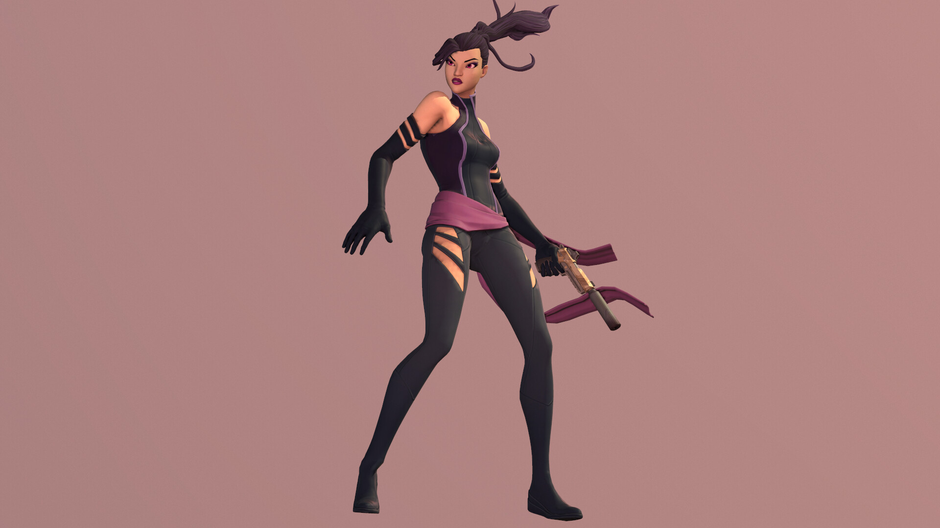 ArtStation - Psylocke Rig / Pose