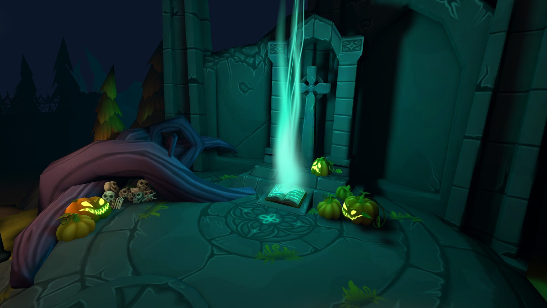 ArtStation - Halloween environment