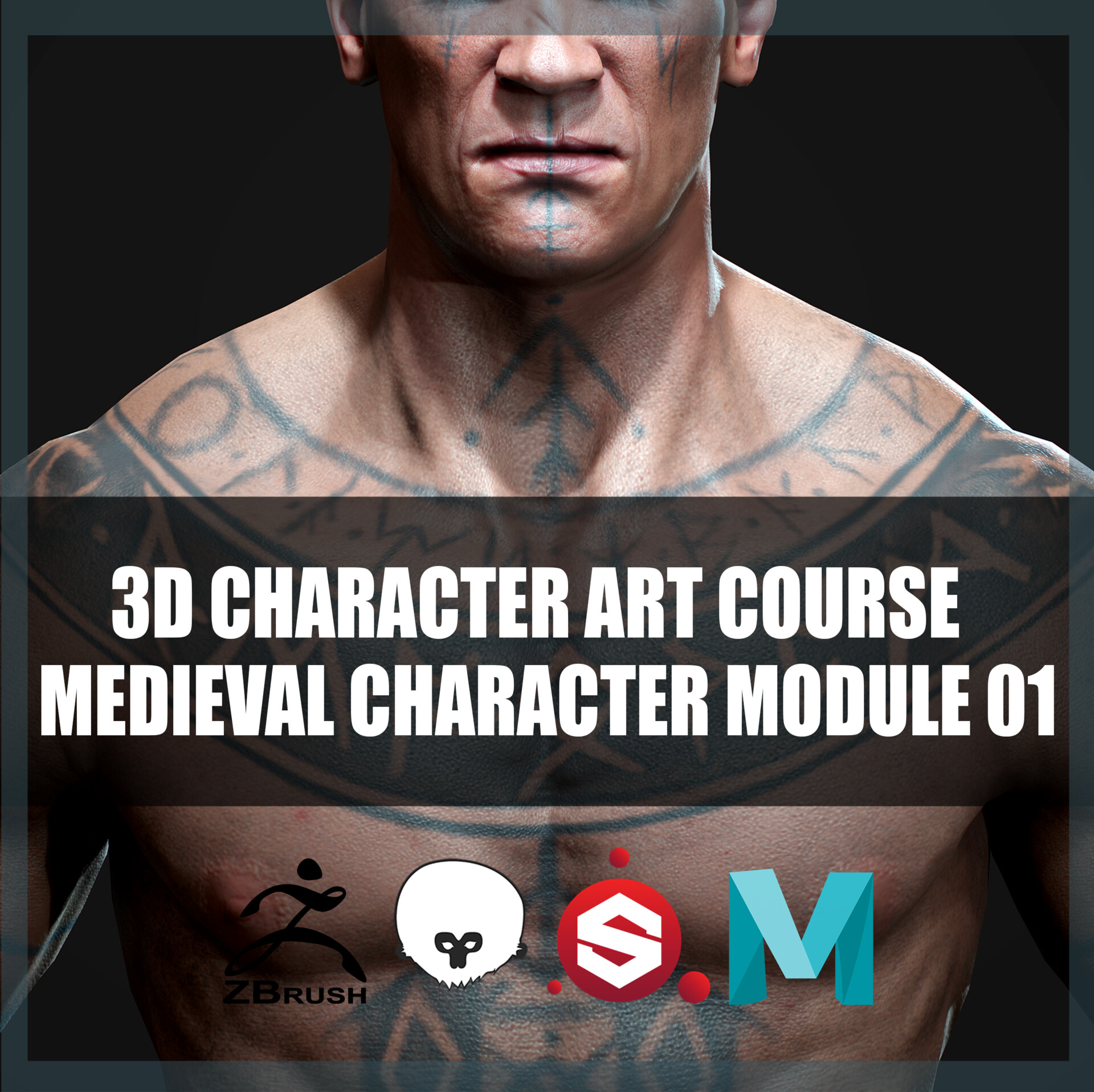 ArtStation - Medieval Character Module 01 - Body | Character Art Course