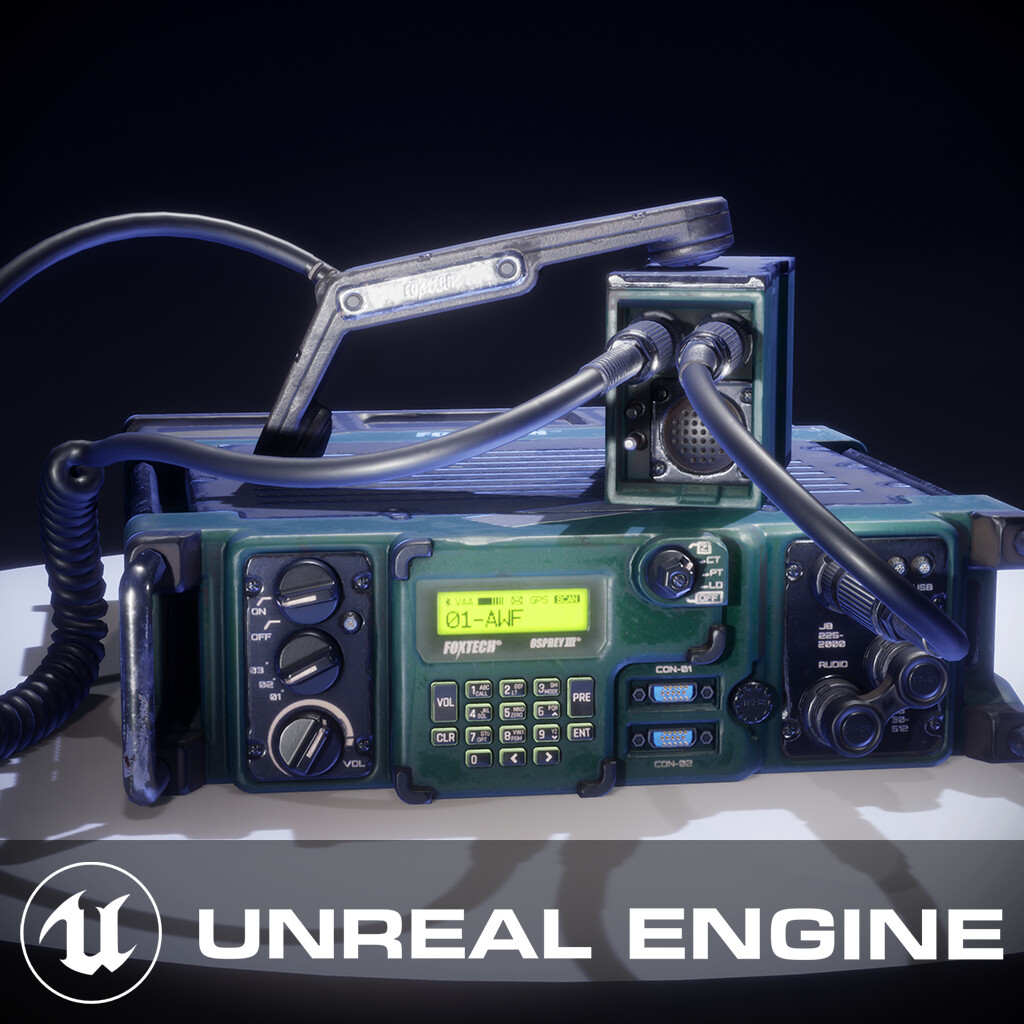 ArtStation - Military Radio
