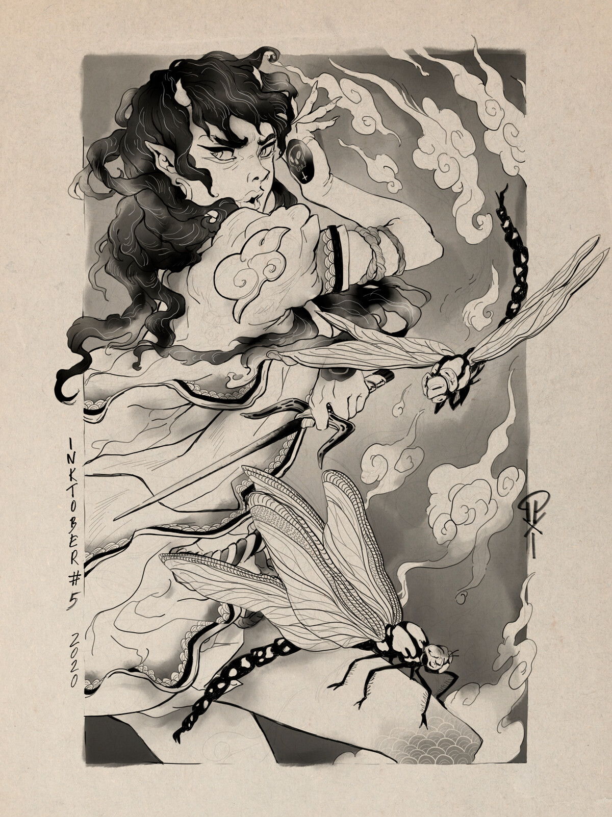 ArtStation - #5 INKTOBER20