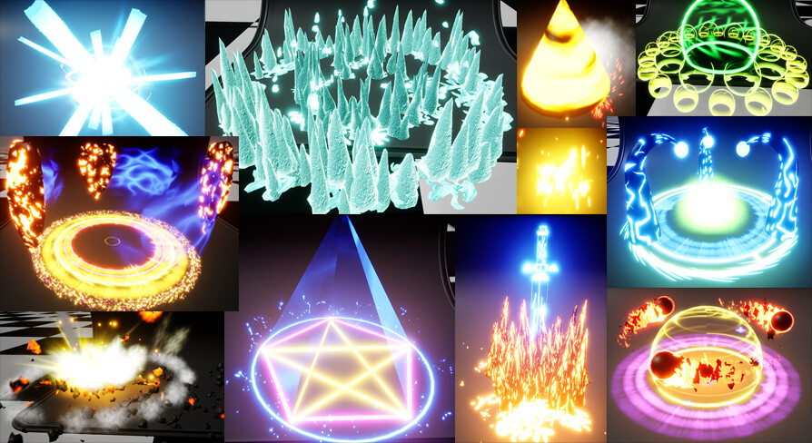 ArtStation - Niagara effect Pack04