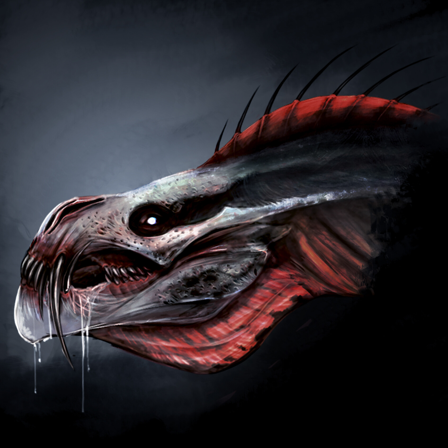 ArtStation - swamp creature concept