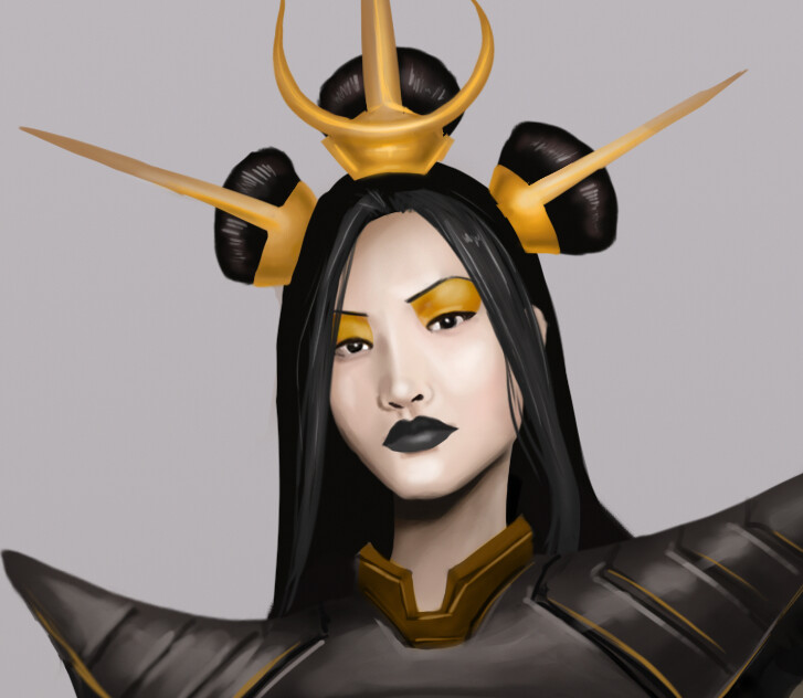 ArtStation - Sloane, Samurai Queen