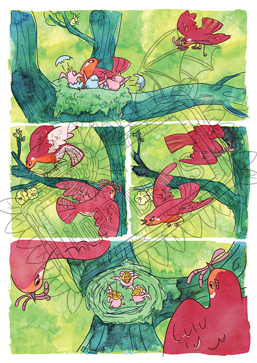 ArtStation - A Robin's Promise