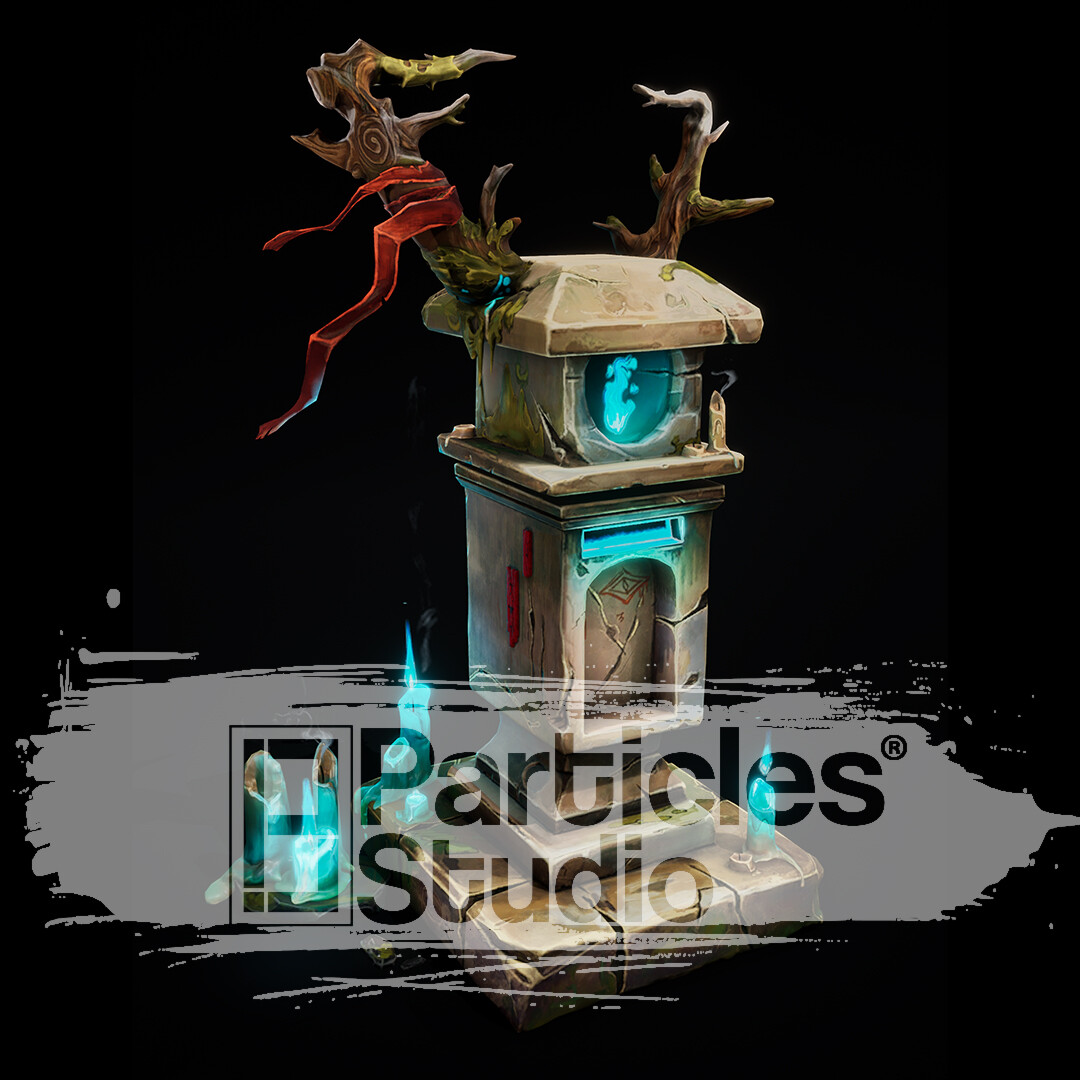 ArtStation - The Mailbox of the Forest Spirit