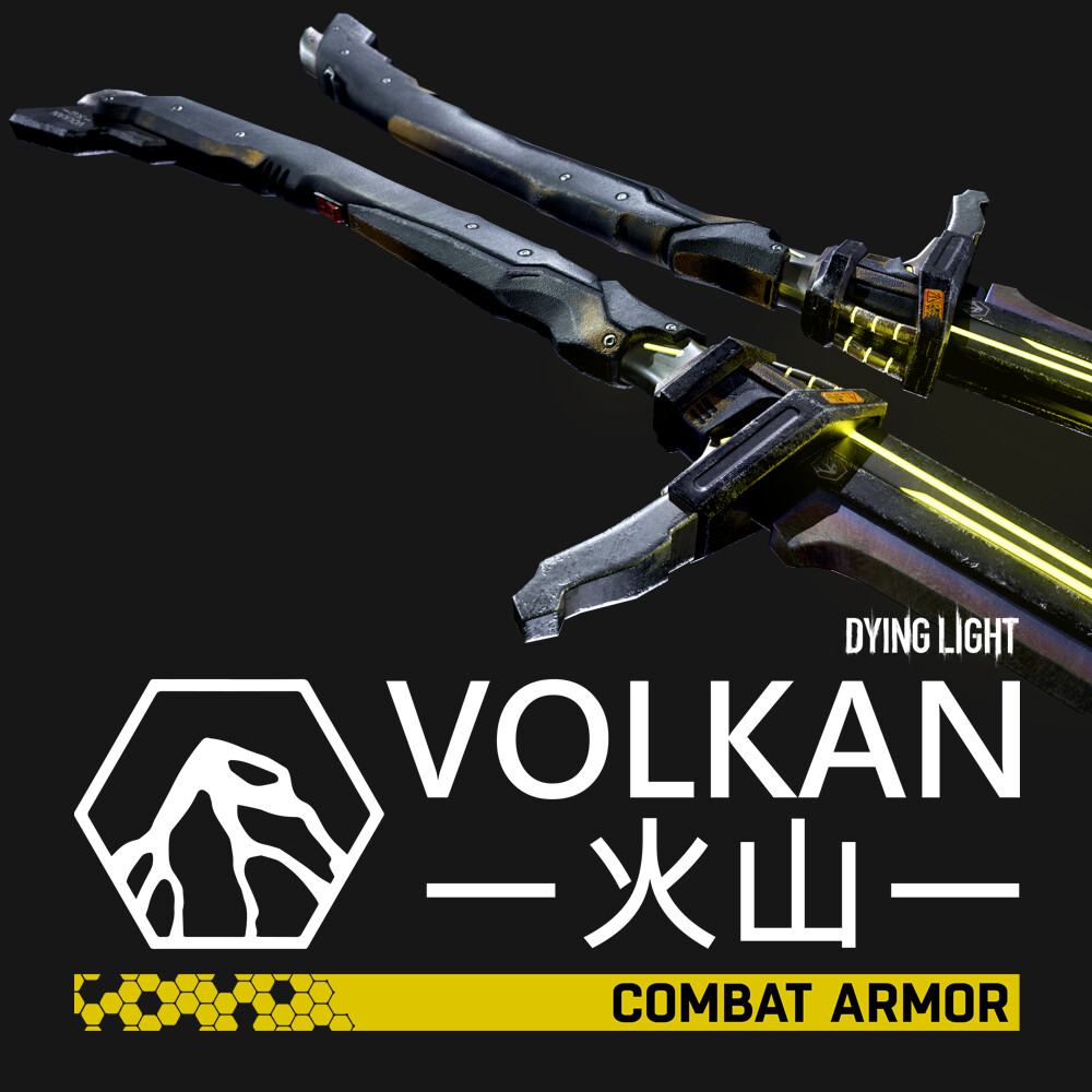 ArtStation - Volkan Combat Sword