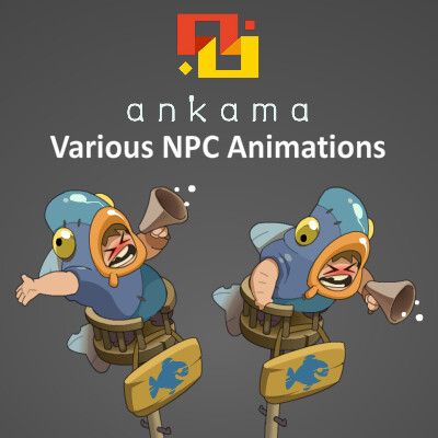 ArtStation - Various NPC animations