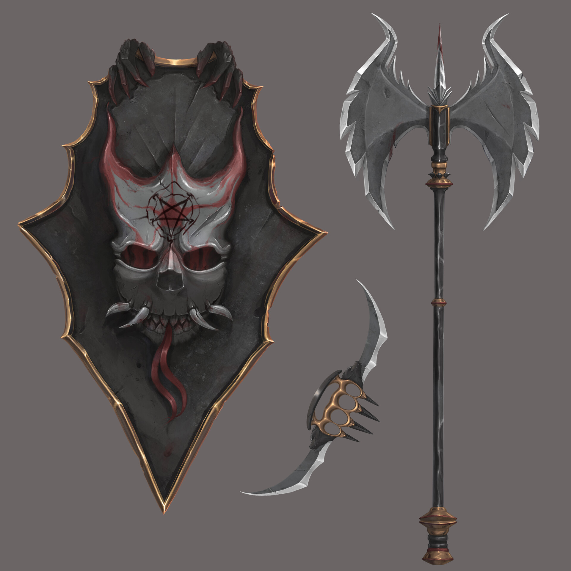 ArtStation - Weapon Concept