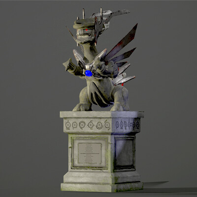 ArtStation - Eterna City Statue