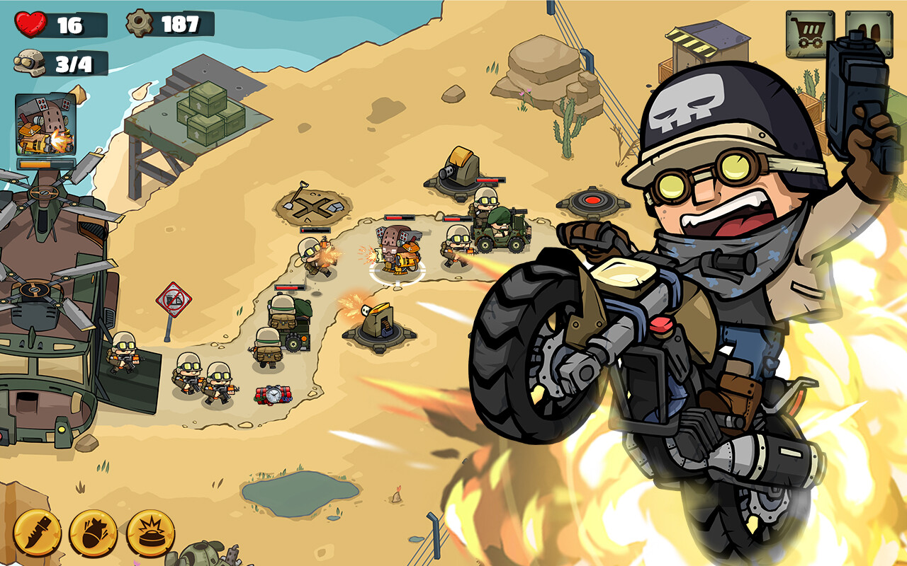 ArtStation - Metal Soldiers TD - Screens