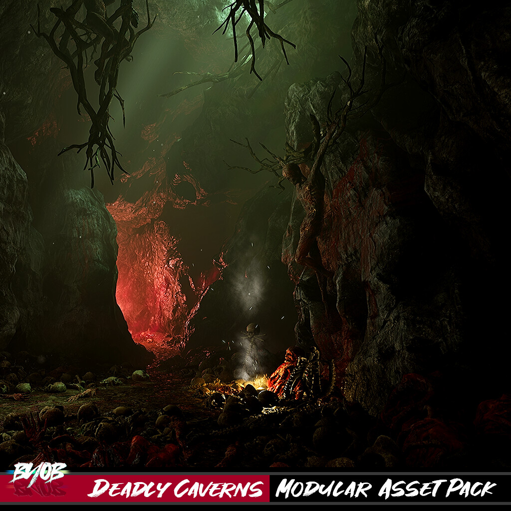 ArtStation - Deadly Caverns