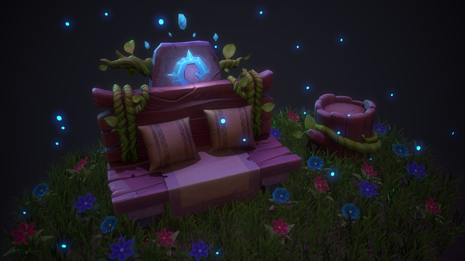 ArtStation - Fantasy Bench