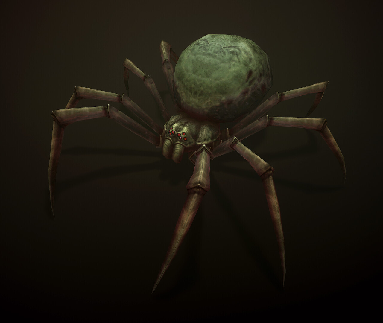 ArtStation - Low Poly Spider