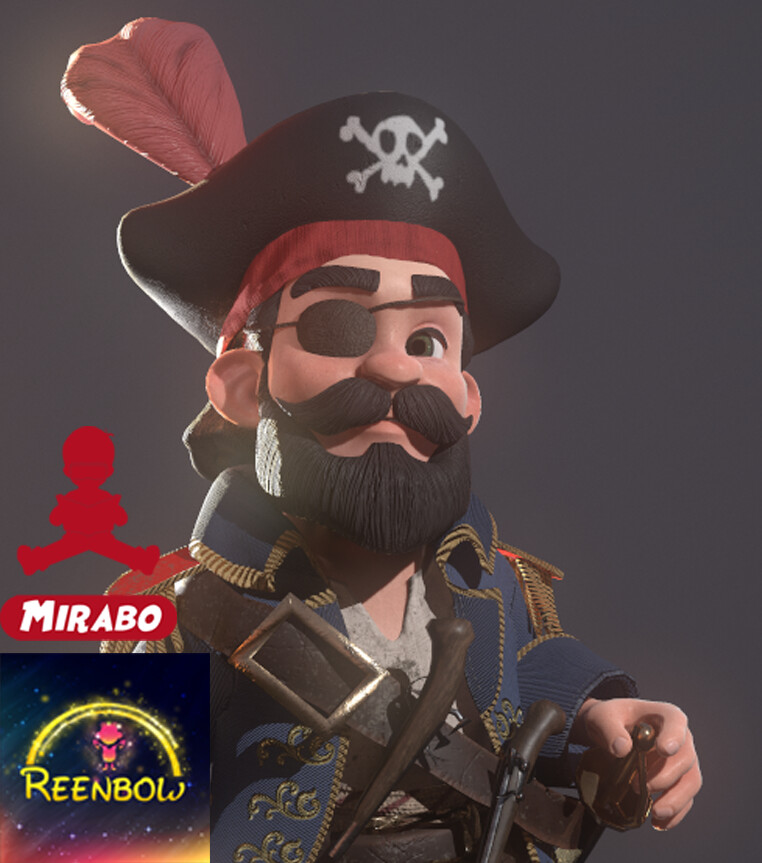 ArtStation - MIRABO PROJECT at REENBOW - Captain Pirate