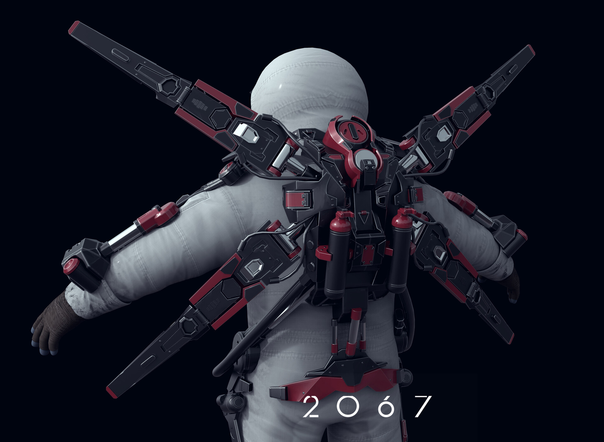 ArtStation - 2067 MOVIE | EXO SKELETON