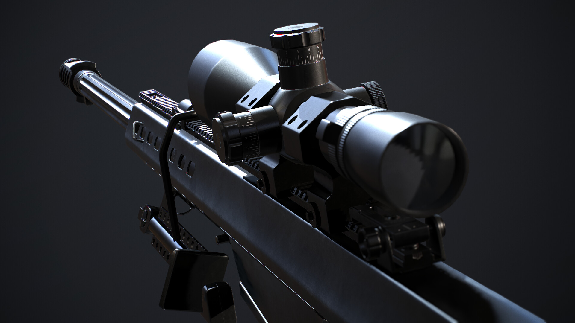 ArtStation - Barrett M82A1