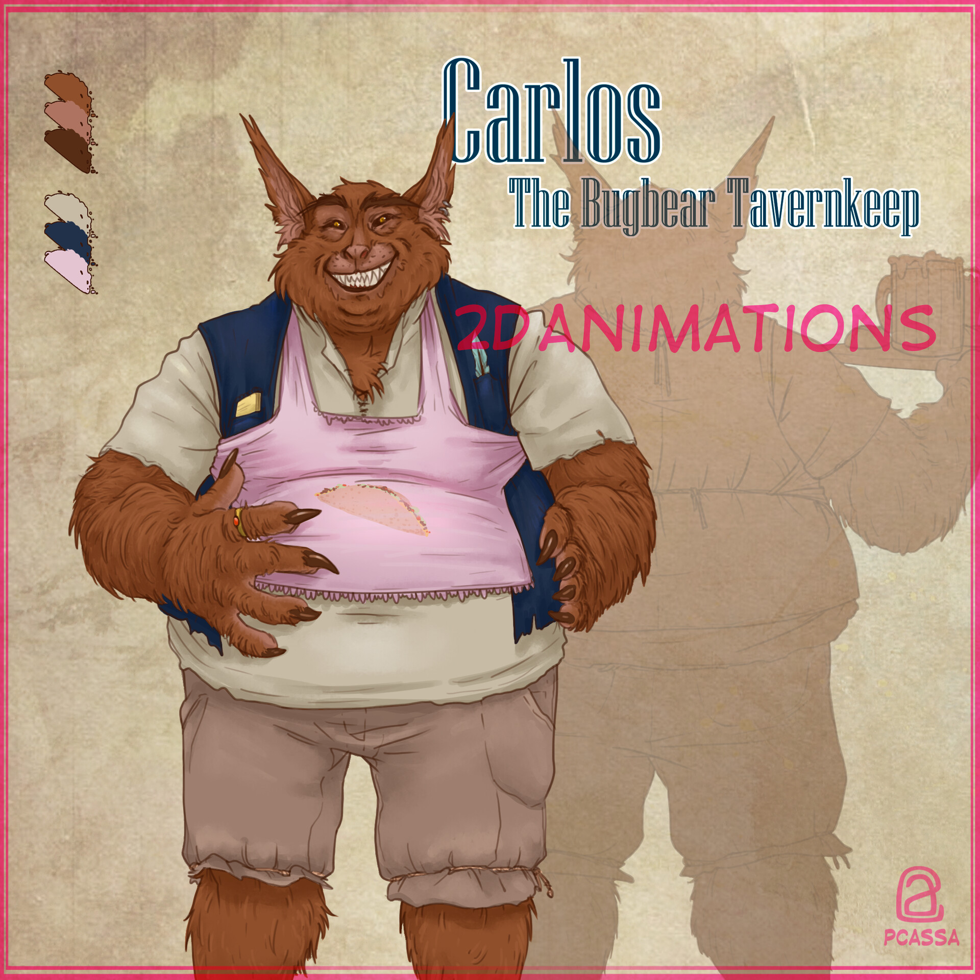 ArtStation - Animations: Carlos the Bugbear