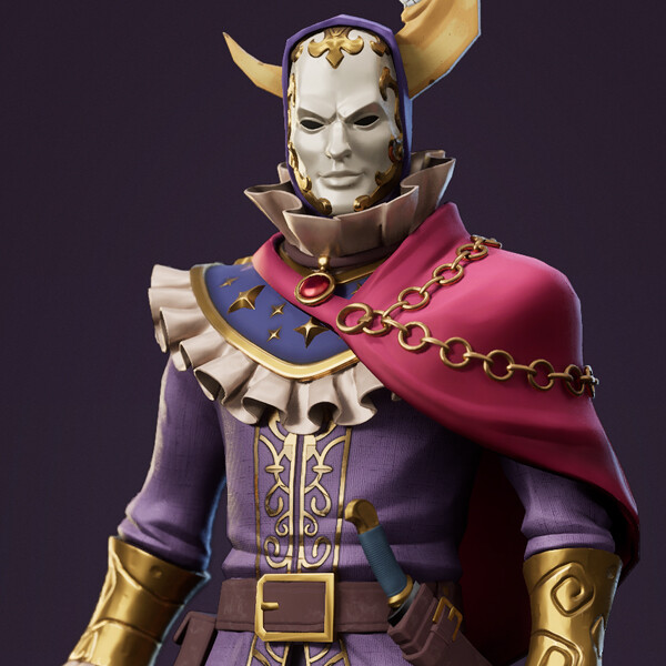 ArtStation - Fortnite fan art - Phantom of the Moon