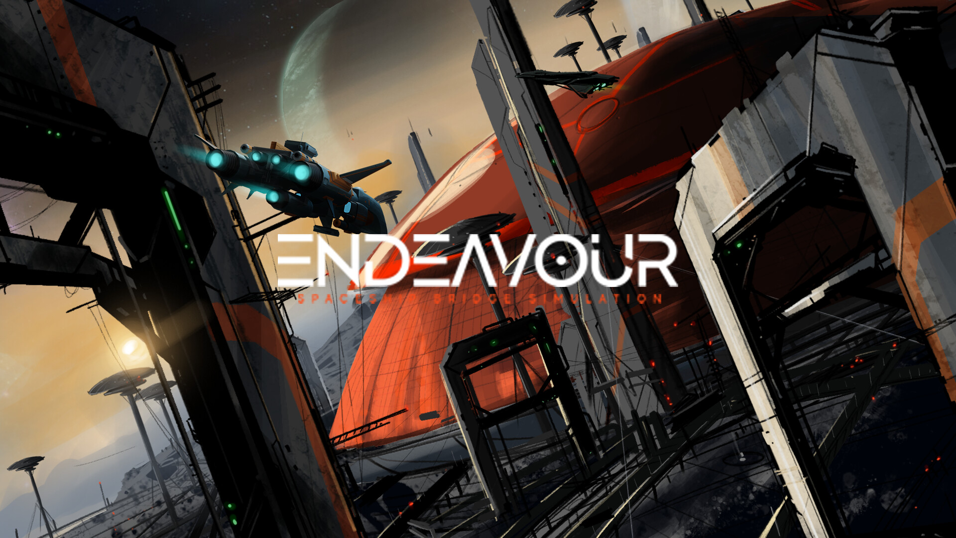 ArtStation - ENDEAVOUR - Environment and KeyArt