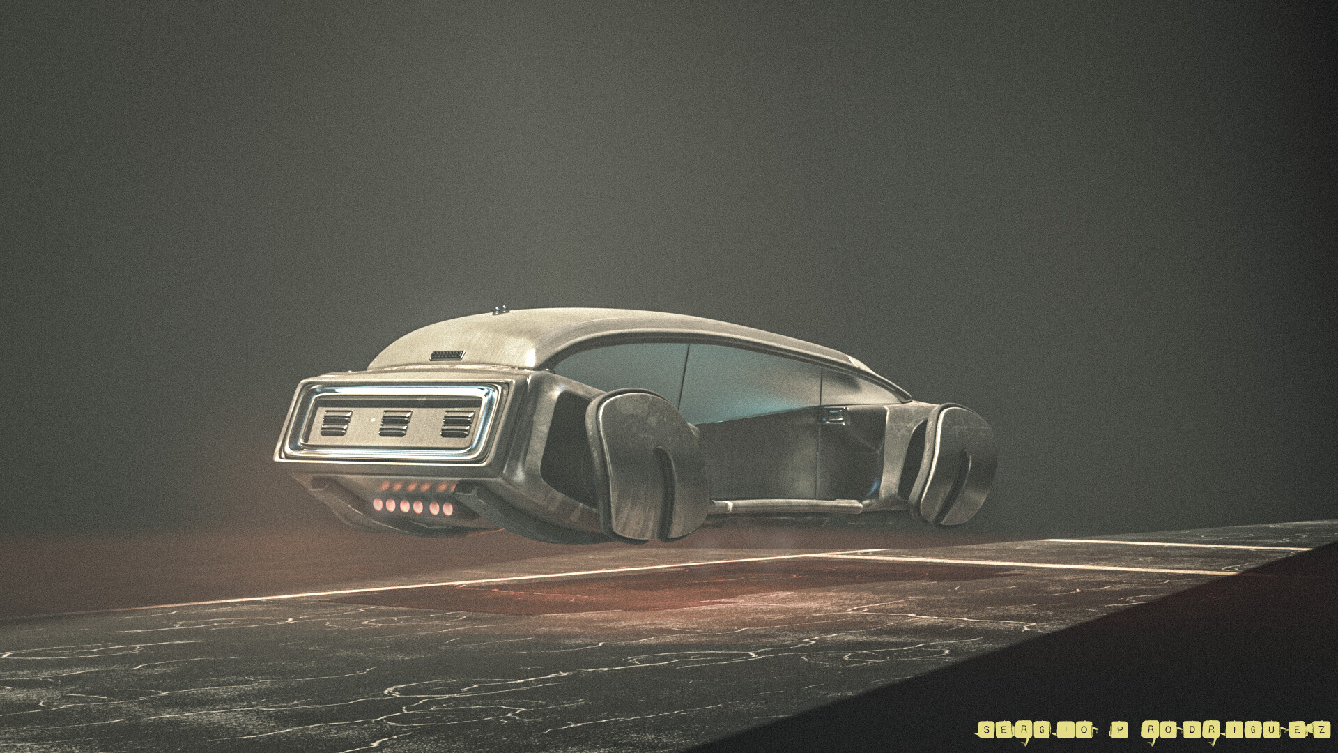 ArtStation - Hover Car