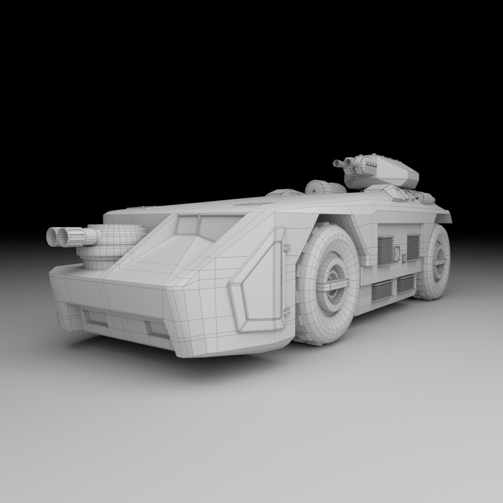 ArtStation - Aliens M577 Armored Personnel Carrier Turntable / Breakdown
