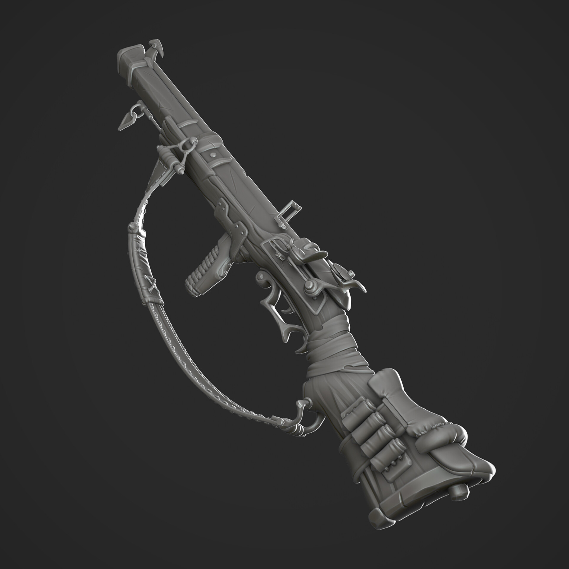 ArtStation - Flintlock Rifle