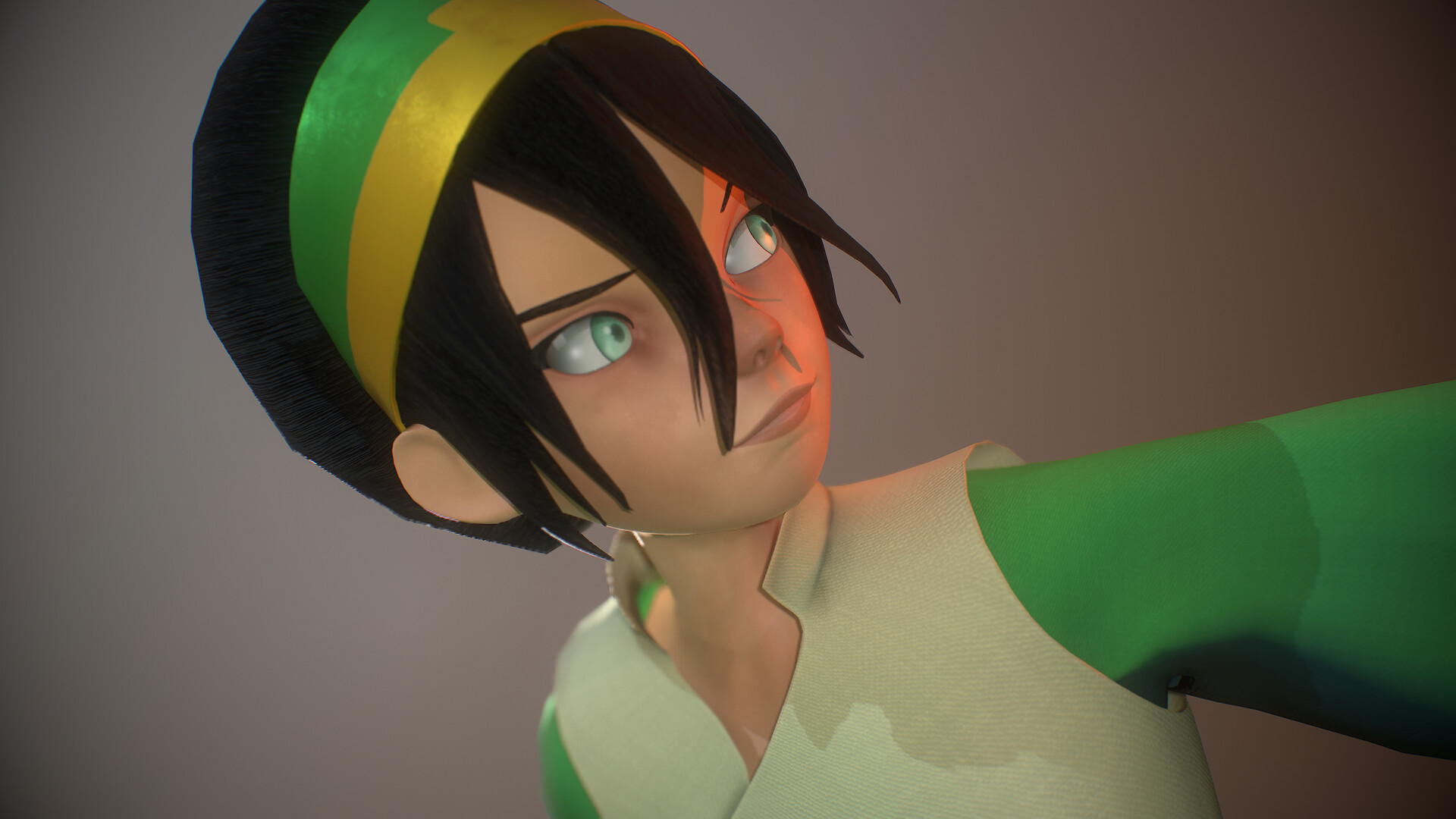 ArtStation - Toph - Master Earthbender