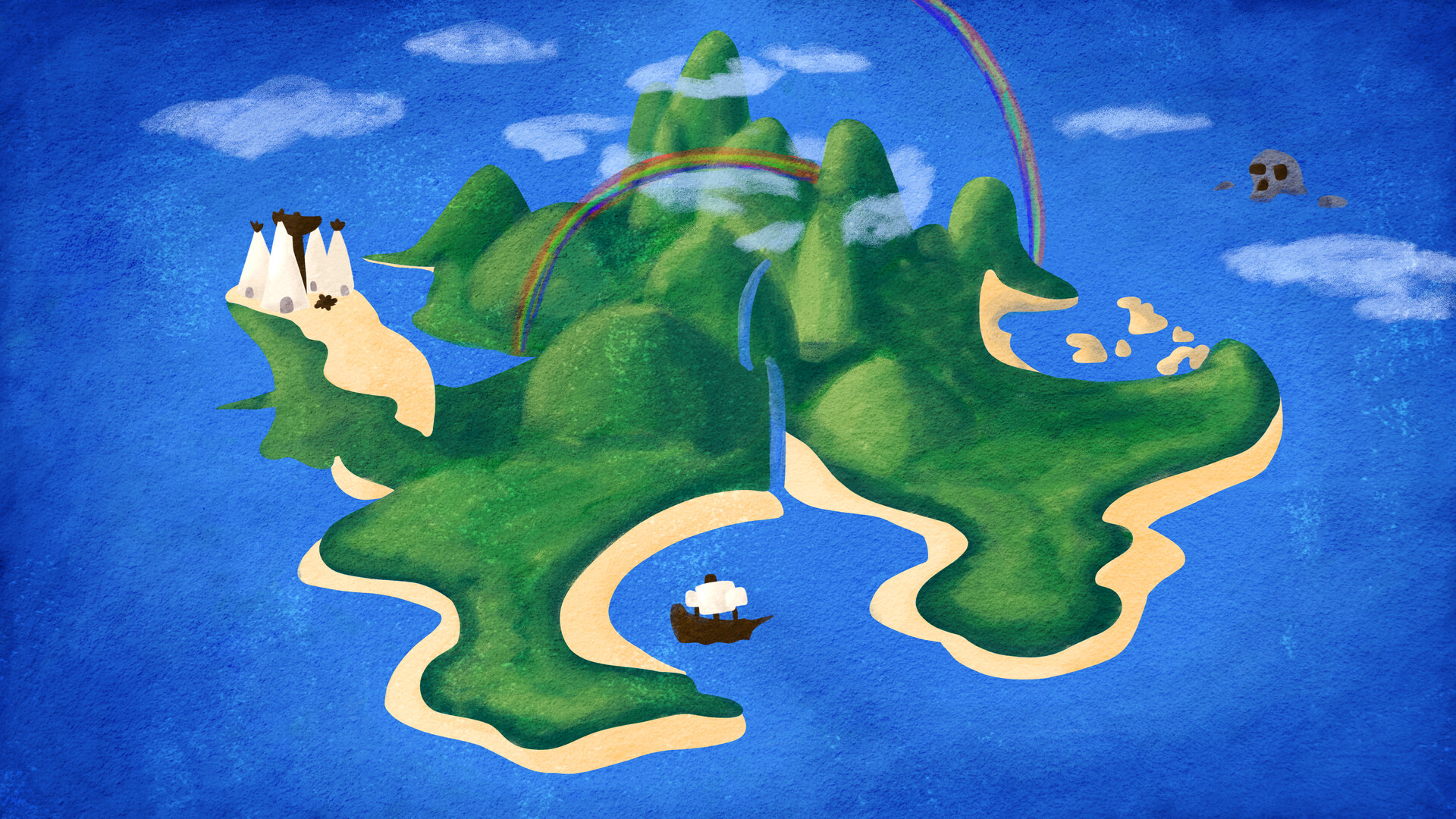 ArtStation - Peter Pan Title Sequence