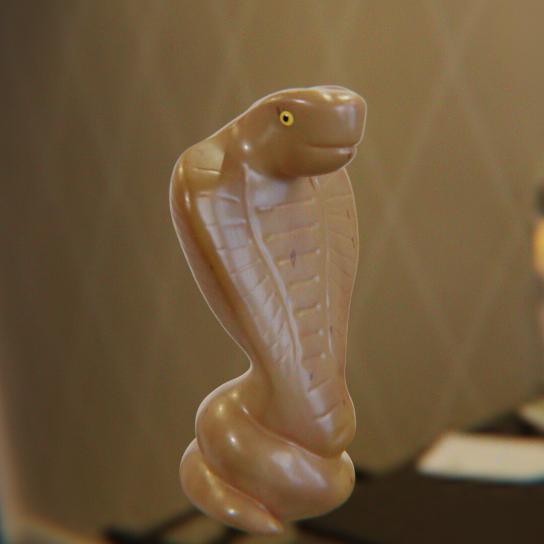 ArtStation - Snake Figurine