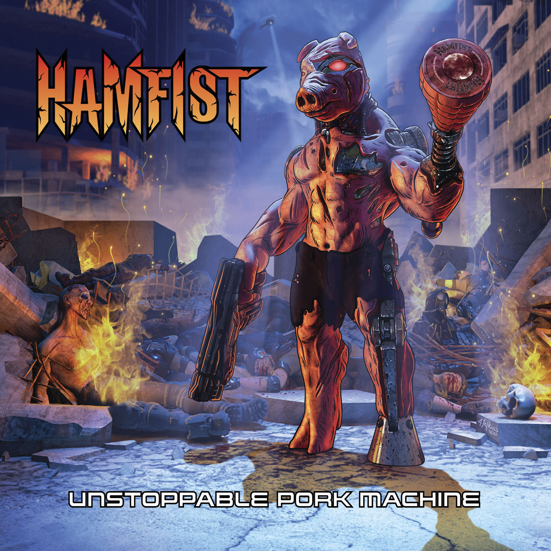 ArtStation - Hamfist - Album Artwork