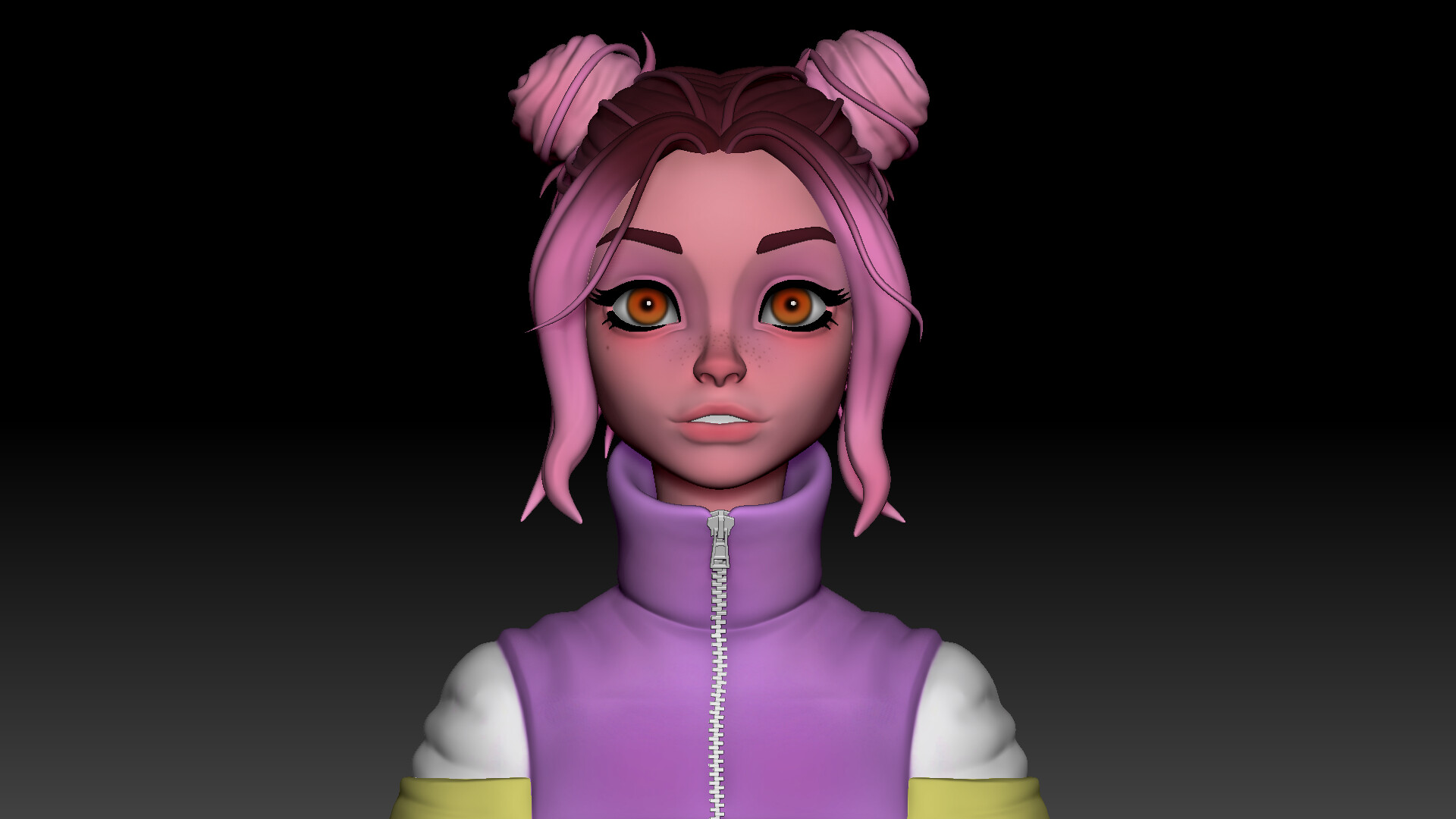 ArtStation - Stylized Girl 3D Character Model