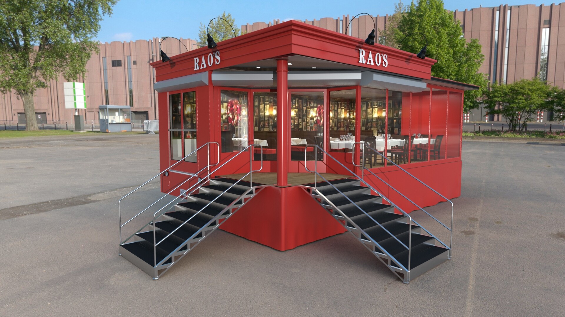 ArtStation - Rao's Restaurant Concept