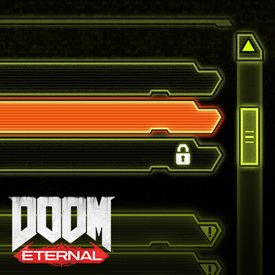ArtStation - Doom Eternal - UI Menus