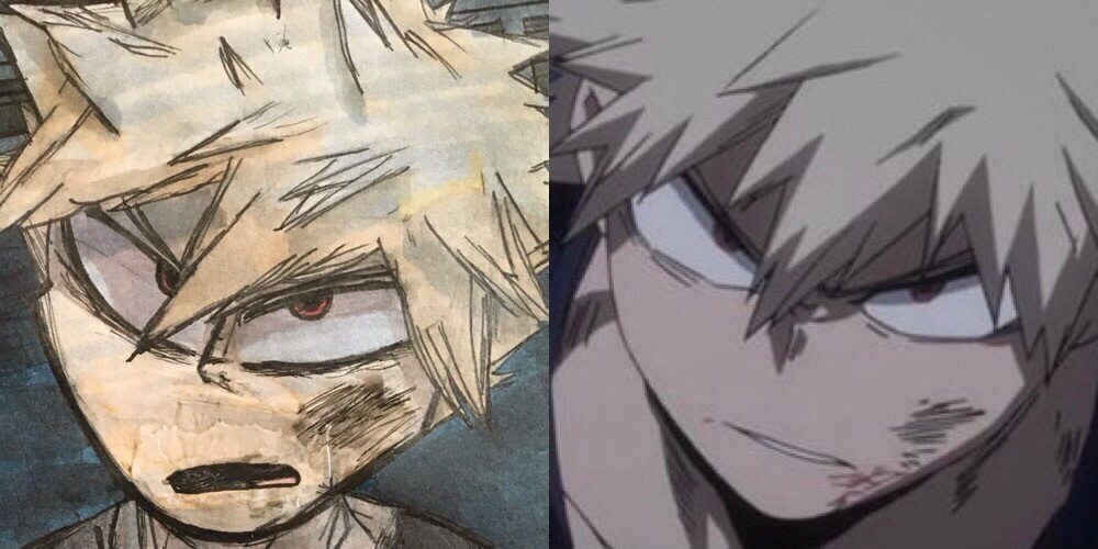 ArtStation - MHA Screenshot Redraw