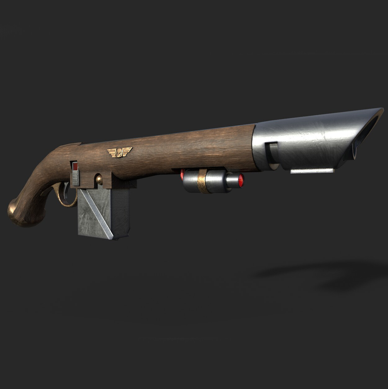 ArtStation - Vostroyan Las Pistol