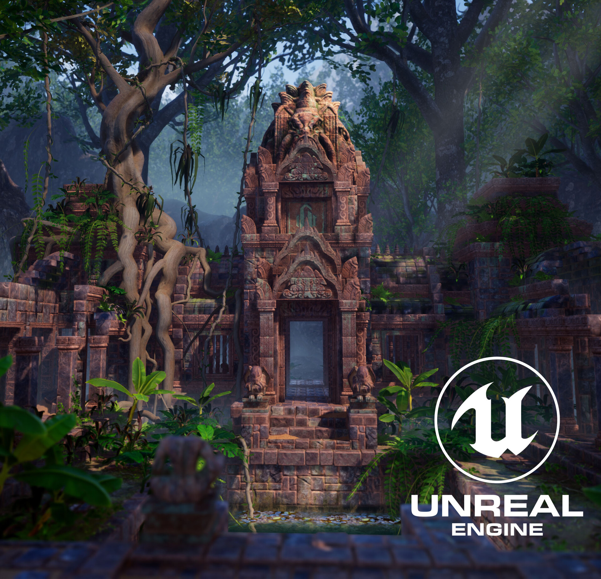 ArtStation - Lost Temple (UE4)