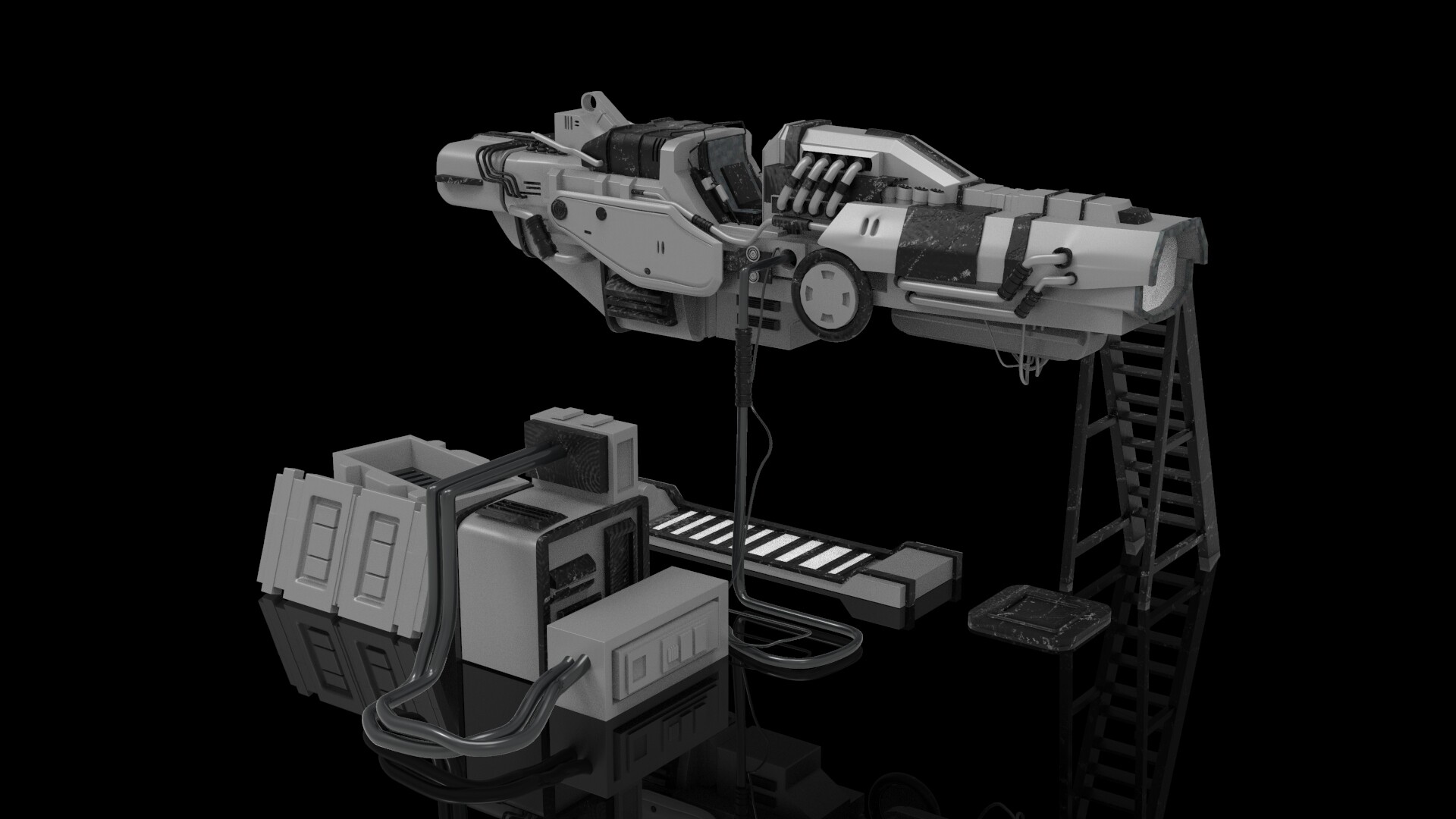 ArtStation - Sci Fi machine