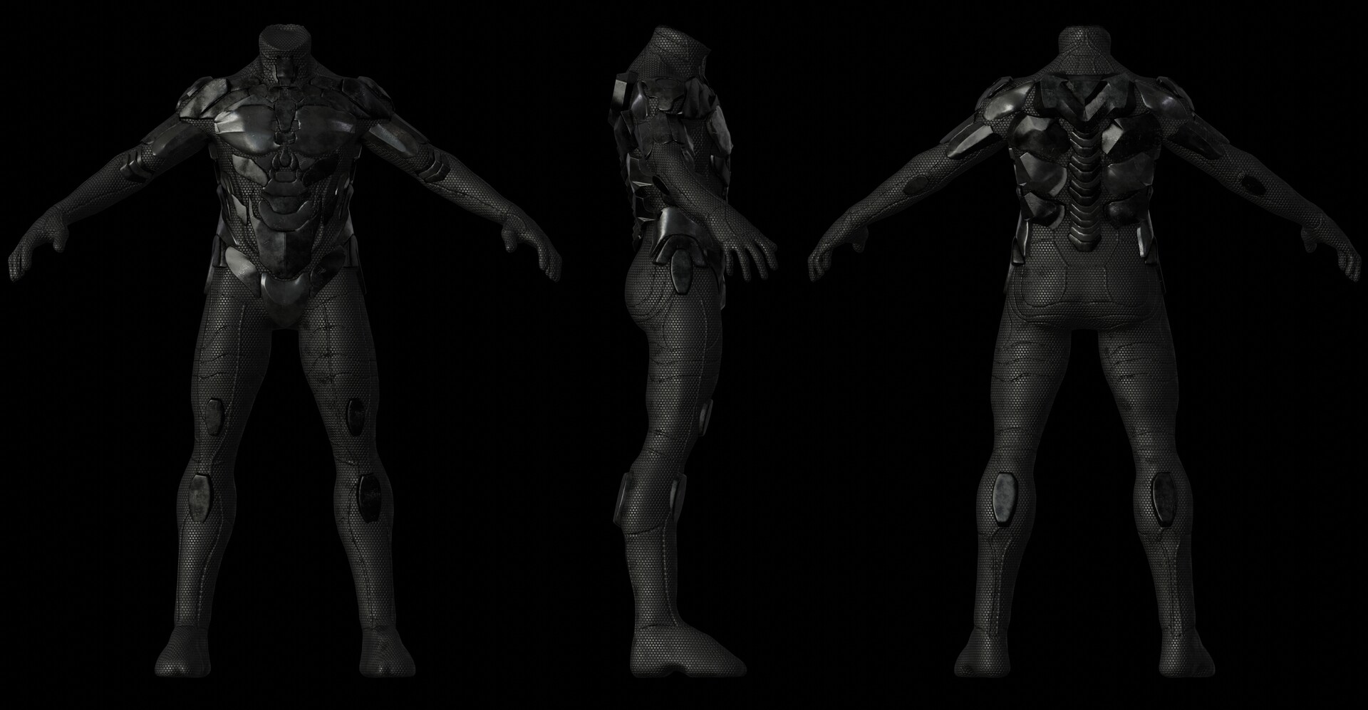 ArtStation - High poly halo techsuit