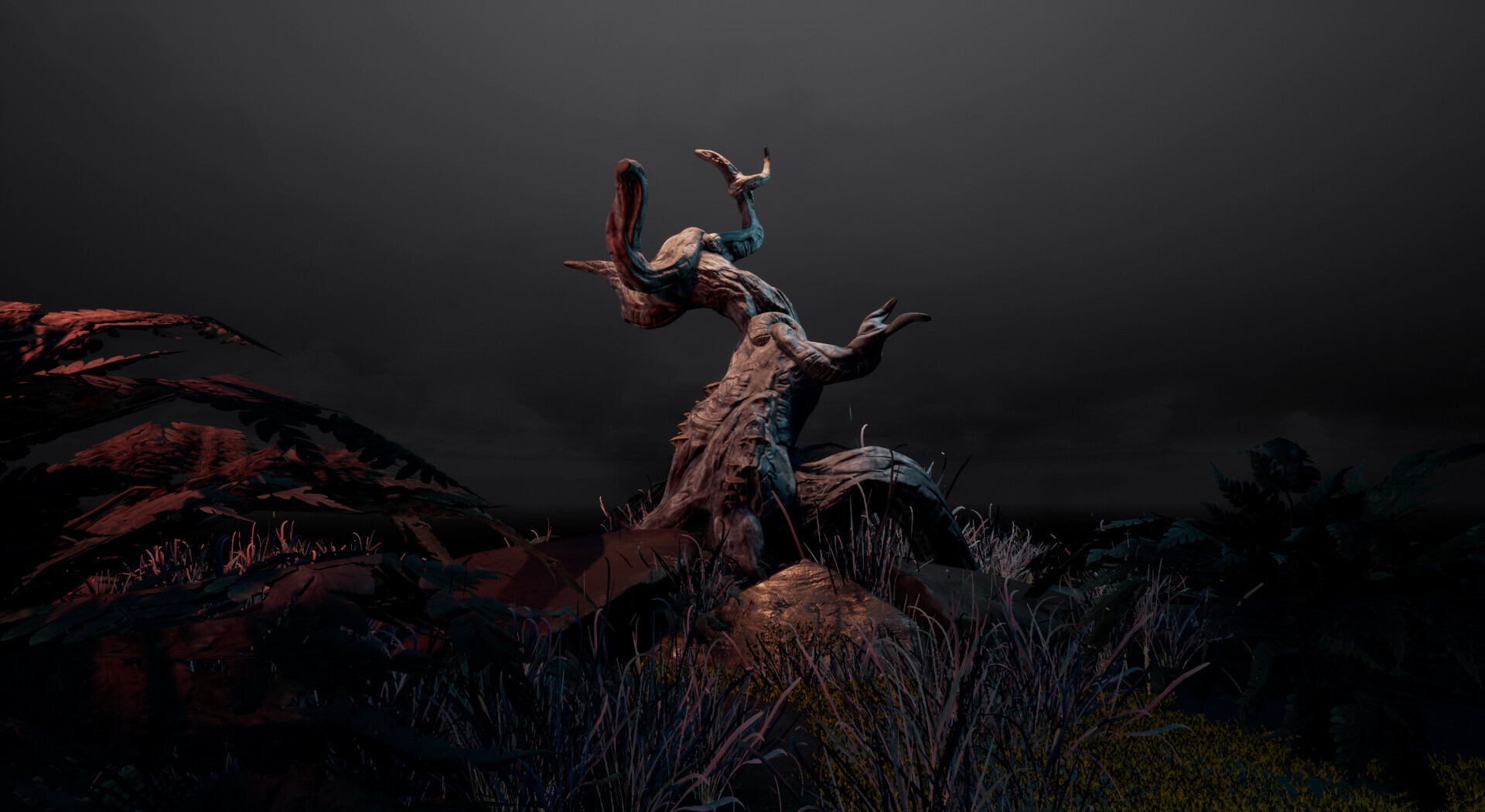 ArtStation - Environment practice - Dead tree