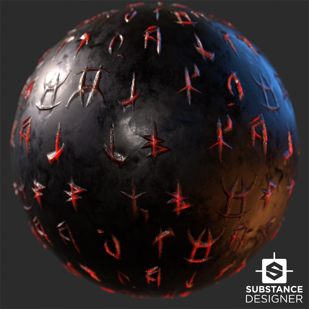 ArtStation - Rune Generator and Black Metal.