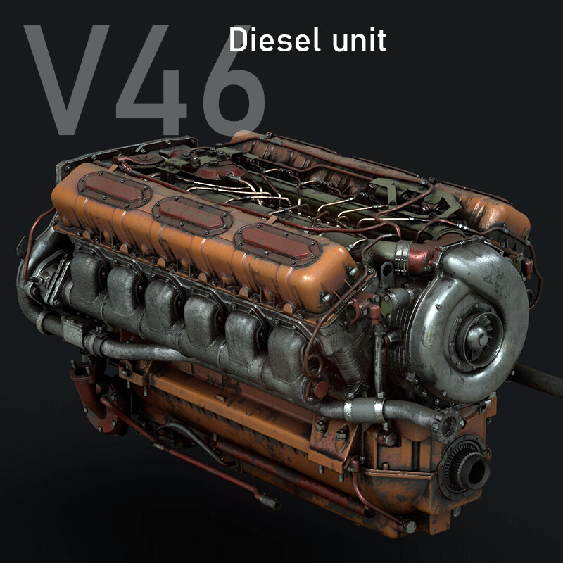 ArtStation - V-46 unit