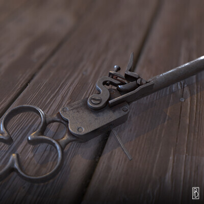 ArtStation - Key Gun Replica 3D model