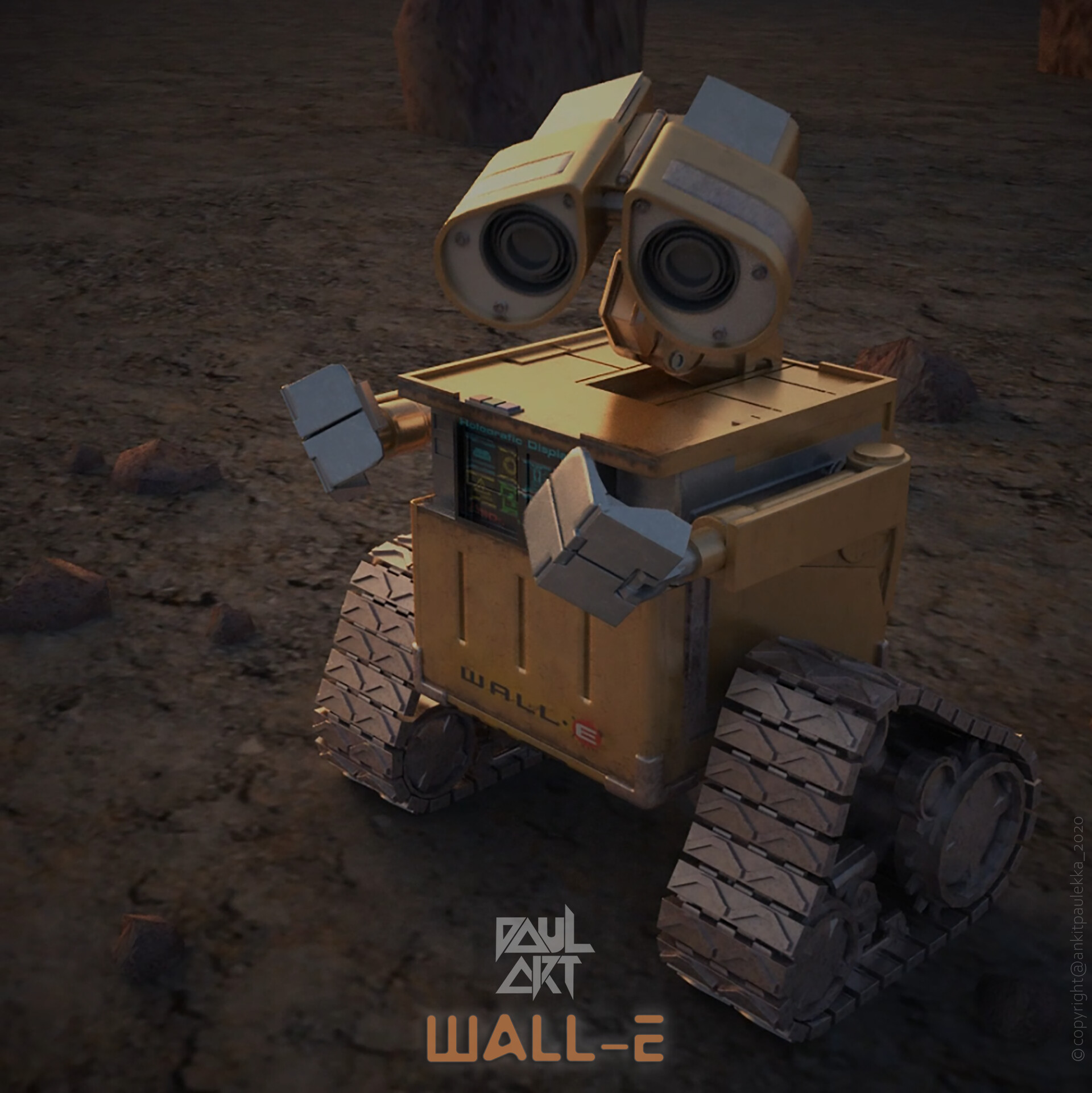 ArtStation - WALL-E ANIMATION