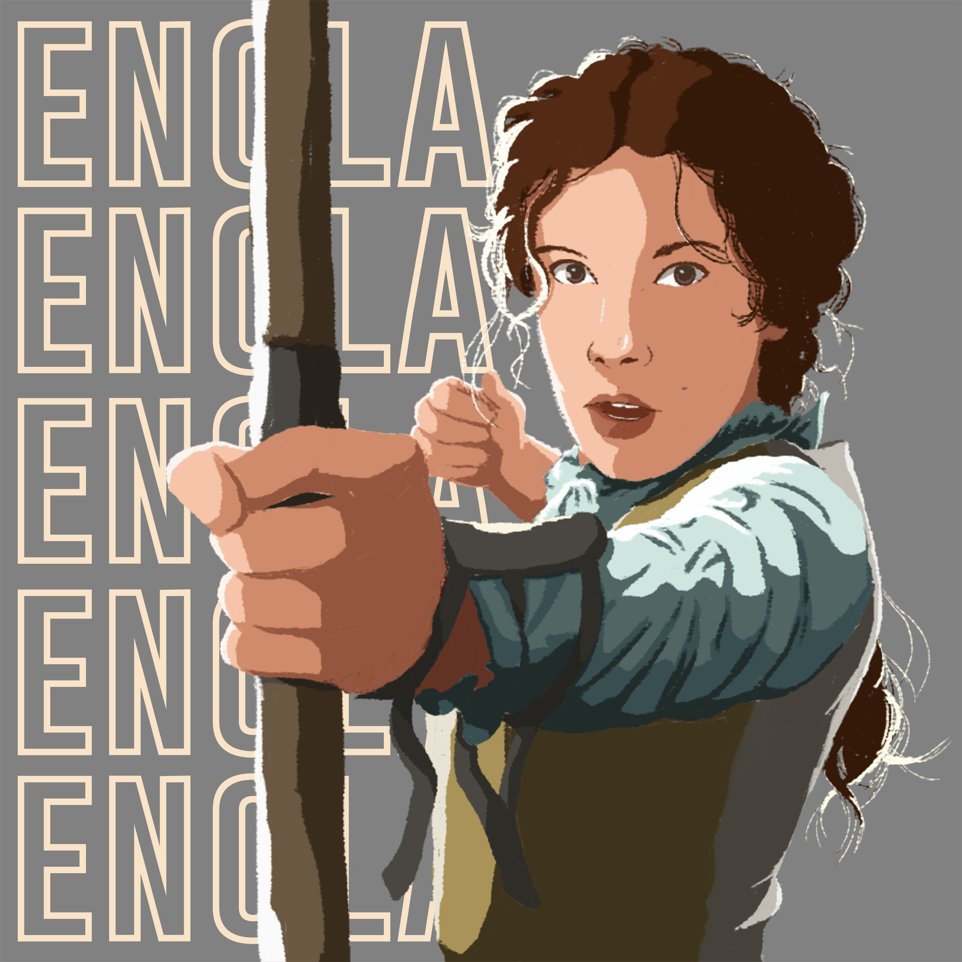 ArtStation - Enola Holmes