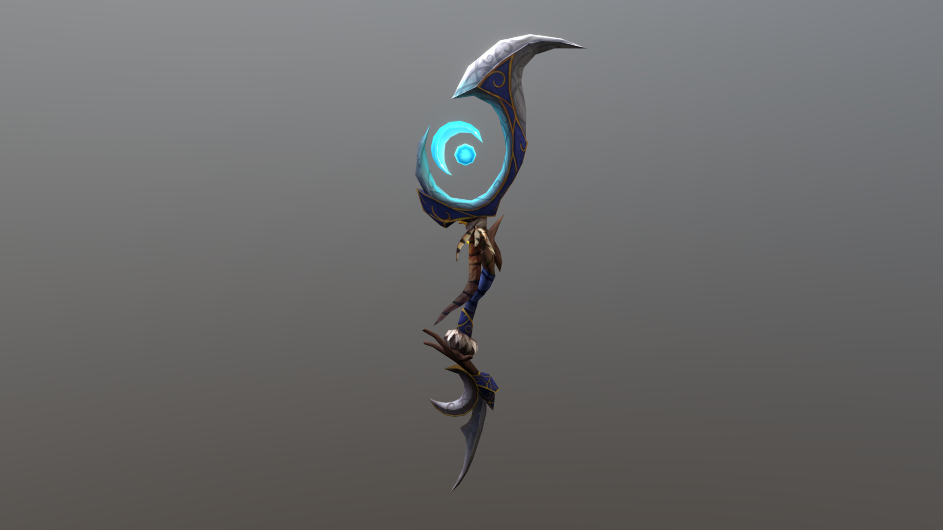 ArtStation - Night elf staff