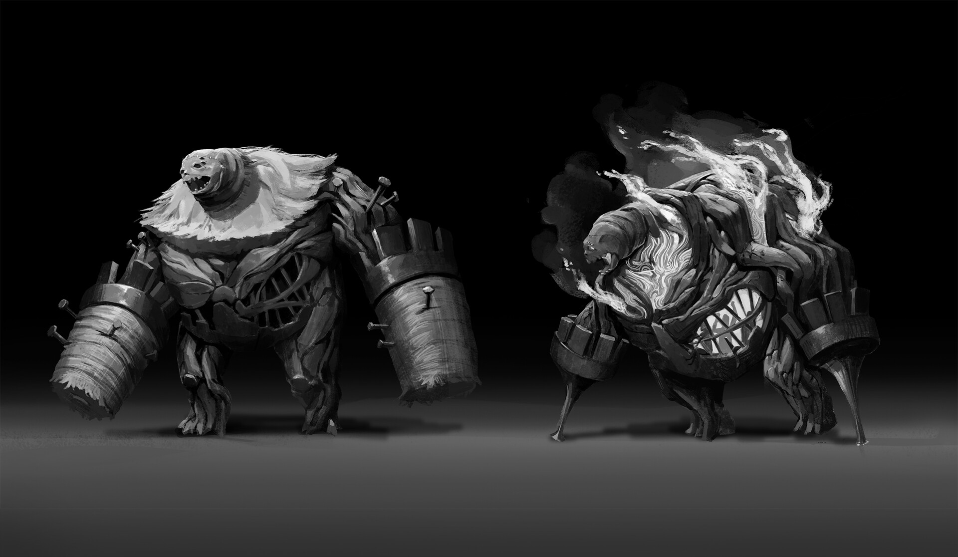 ArtStation - monster&fighter