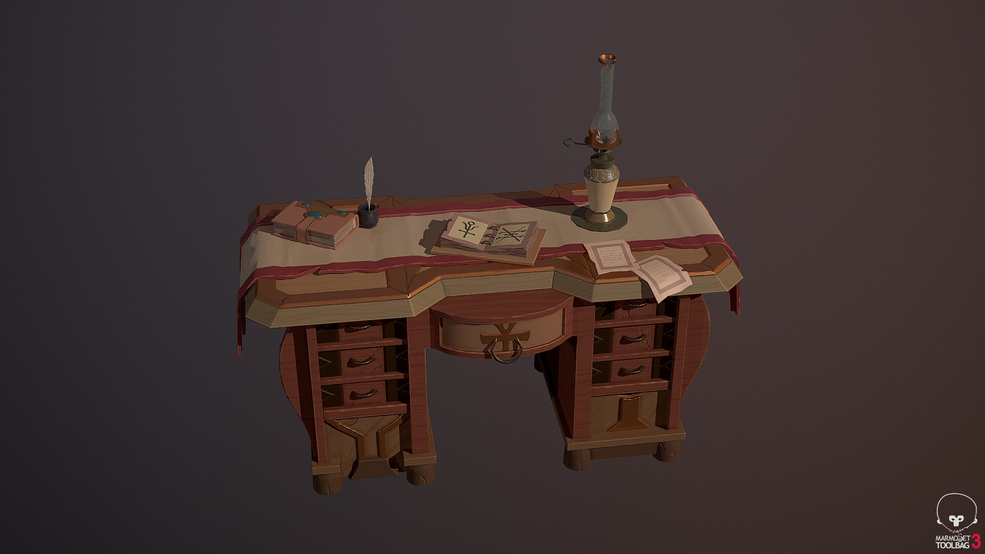 ArtStation - Stylized table